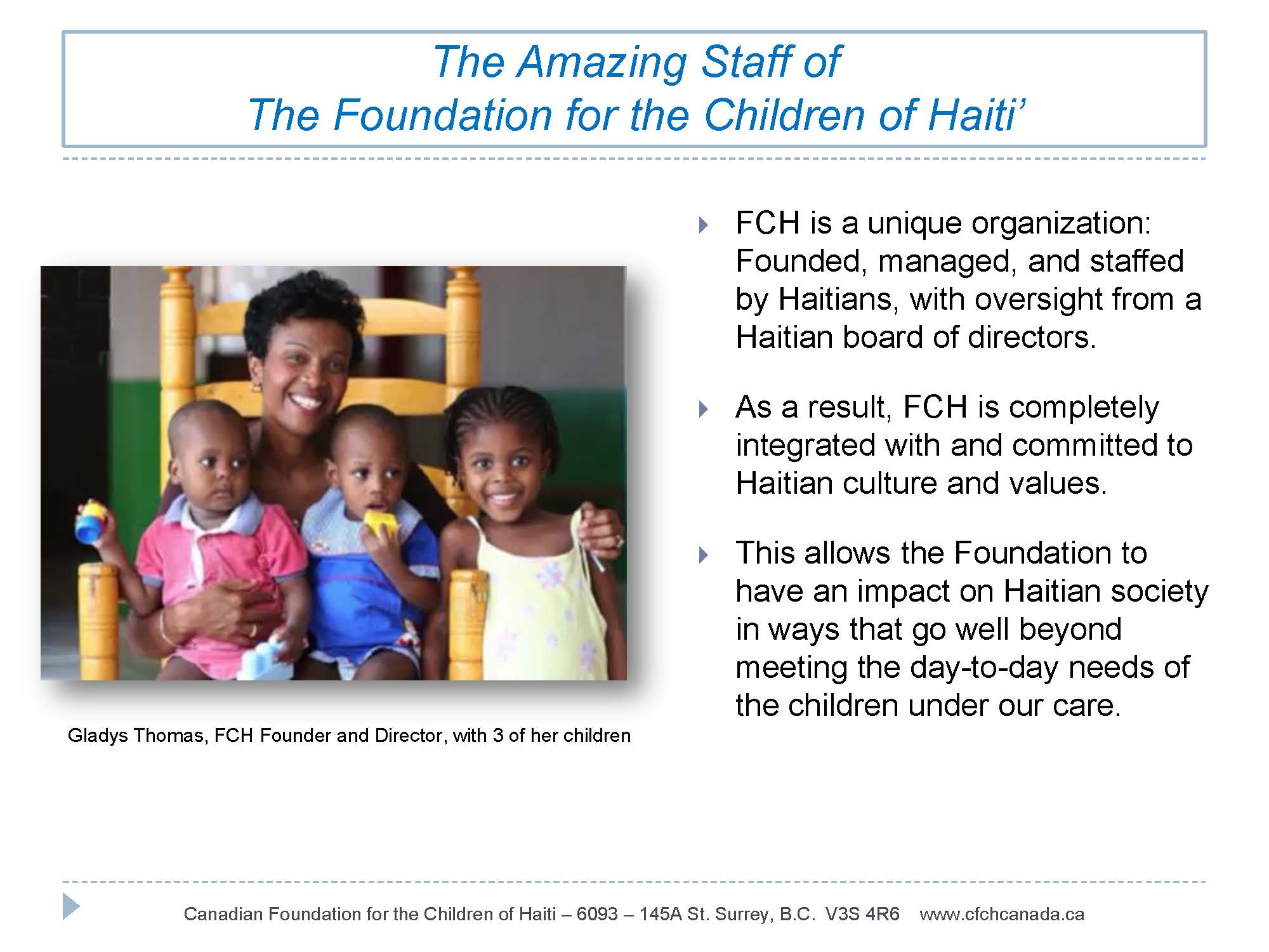 FCH-Staff – cfchcanada